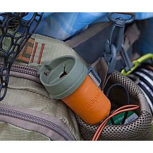 fishpond PIOPOD Microtrash Container | Pack It Out Streamside Waste Container (Cutthroat Orange)