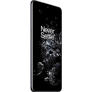 OnePlus 10T 5G Fully Unlocked Android Smartphone 256GB Storage / 16GB RAM, Triple Camera 50+8+2MP, 16MP - Moonstone Black (Renewed)