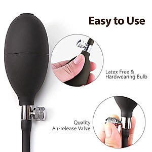 LotFancy Aneroid Sphygmomanometer, Large Adult Cuff (13" to 20"), Professional Manual Blood Pressure Monitor, Nurse BP Monitor, Durable Carrying Case Included, L Cuff