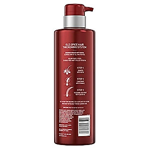 Old Spice Hair Thickening Shampoo for Men, Infused with Biotin, Step 1, 17.9 Fl Oz