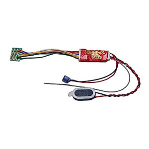 Digitrax DGTSDN136PS N 8 Bit Sound Decoder, Motor/6-Functions 1A