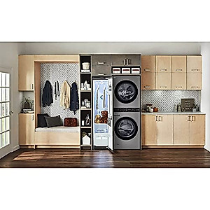 Single Unit Front Load LG WashTower™ with Center Control™ 4.5 cu. ft. Washer and 7.4 cu. ft. Gas Dryer