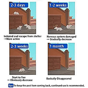 MAIKAILUN 2 Pack Mouse Repellent Ultrasonic Indoor, Bug Repellent, Mice Repellent Plug-ins, Mosquito Roach Bed Bug Ant Insect for Attic Warehouse Indoor Home