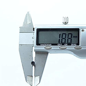 XunLiu 100PCS Grade 14.9 Alloy Steel Hex Socket Head Cap Screws Allen Wrench Drive Knurled Screws Black M2 12MM