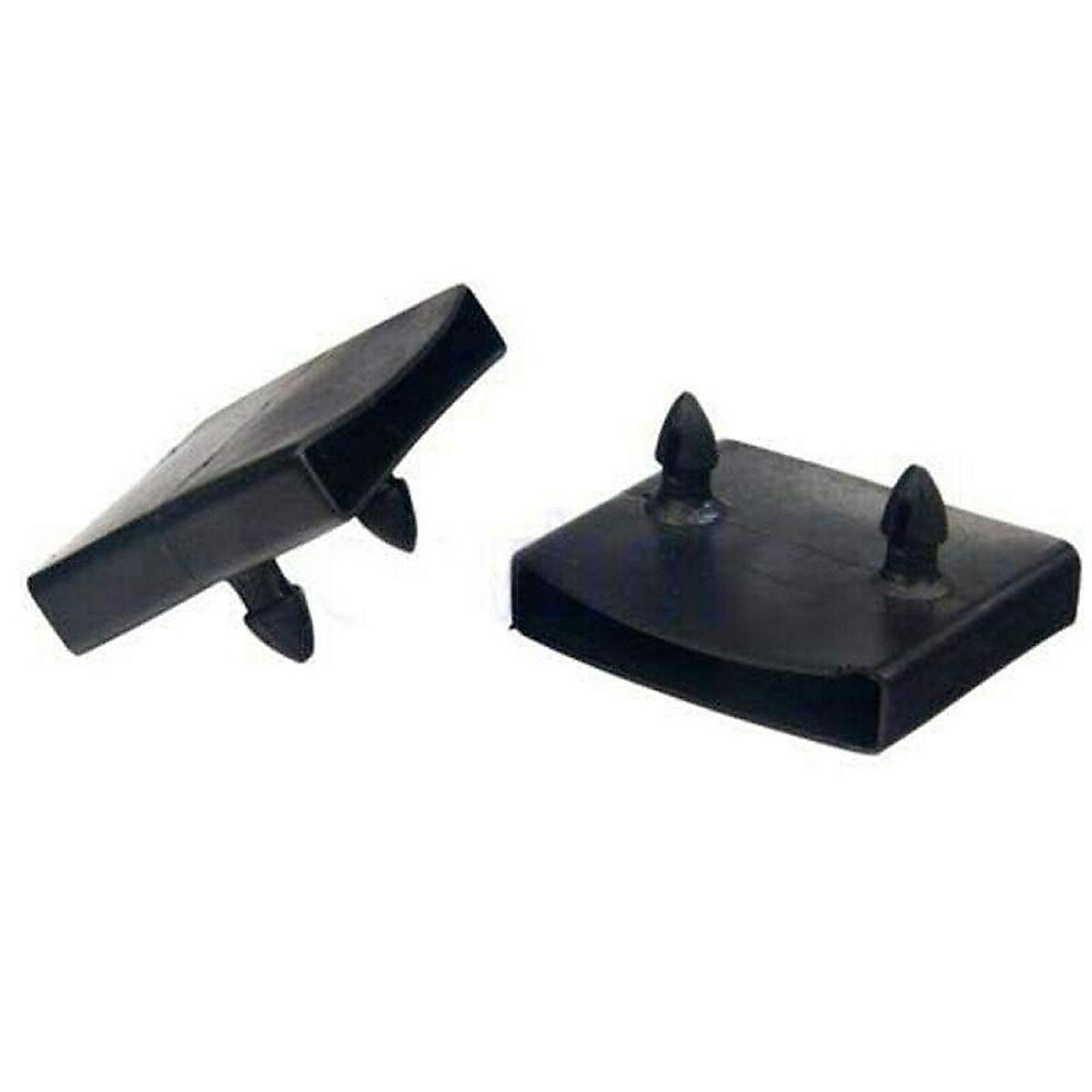 NANSHINE 20PCS 62.5-63.5mm Replacement Bed Slat Holders Kits Bundles Plastic Centre Caps Holders, Width 63mm x Height 9 mm (Inside Dimension)