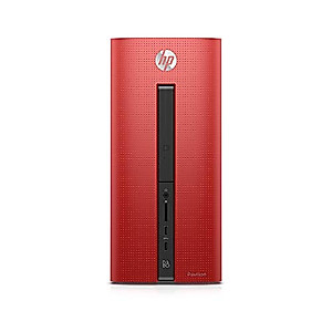 HP Pavilion Desktop 550-126 i5-6400 2.7GHz 12GB 1TB DVDRW W10 64-Bit, Silver, Large (Renewed)