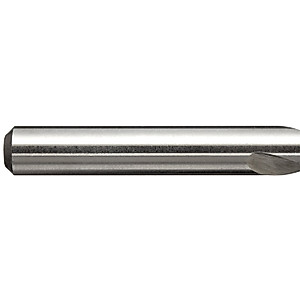YG-1 D2148 High Speed Steel Screw Machine Drill Bit, Uncoated Finish, Straight Shank, Slow Spiral, 135 Degree, #19 Size, 21/128" Diameter x 2-1/8" Length (Pack of 5)