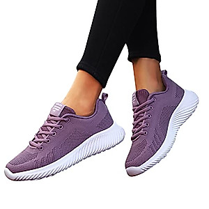 Orthopedic Sandals for Women Slip on Shoes for Women Wide Width Women's Walking Sock Shoes Lightweight Slip on Breathable Yoga Sneakers hgmv01 Purple