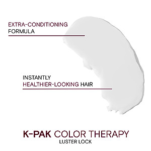 Joico K-PAK Color Therapy Luster Lock Instant Shine & Repair Treatment | For Color-Treated Hair | Boost Color Vibrancy | Repair Breakage | With Keratin & Argan Oil | 16.9 Fl Oz
