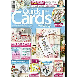 QUICK CARDS MADE EASY, MAY, 2017 ISSUE, 165 (SORRY FREE GIFTS ARE MISSING)