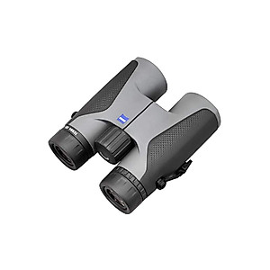 ZEISS Terra ED Binoculars 10x32 Waterproof, and Fast Focusing with Coated Glass for Optimal Clarity in all Weather Conditions for Bird Watching, Hunting, Sightseeing, Grey