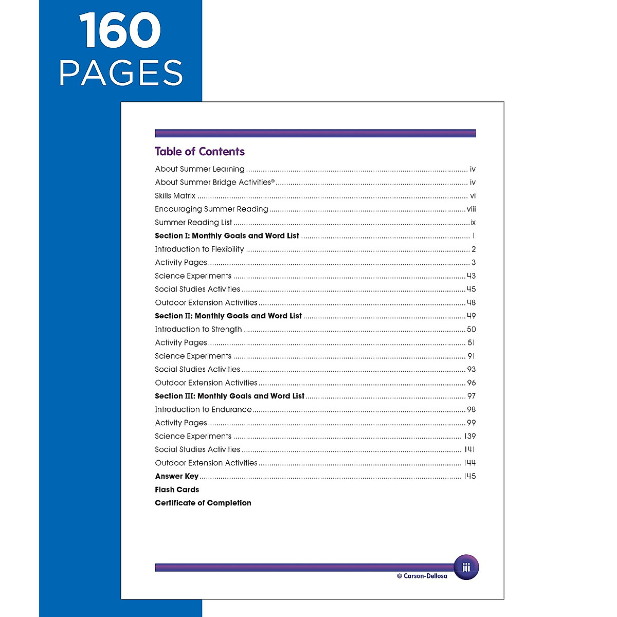 Summer Bridge Activities 3rd to 4th Grade Workbook, Math, Reading Comprehension, Writing, Science, Social Studies, Fitness Summer Learning Activities, 4th Grade Workbooks All Subjects With Flash Cards