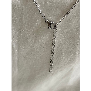 Faith Necklace But God Stainless Steel Christian Necklace with 20 inch Stainless Steel Chain