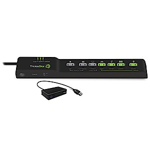 TrickleStar TS1110 7-Outlet PC Advanced PowerStrip+, Tier 2, Reduces Active and Standby Power Waste, Windows, MAC and Linux Compatible