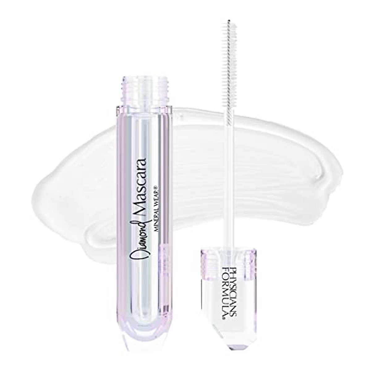 Physicians Formula Mineral Wear Diamond Mascara Clear Diamond, Dermatologist Tested, Opthahlamologist Approved, Sensitive Eyes