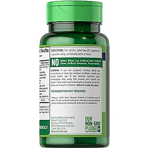 Nature's Truth Probiotic 50 Billion CFU | 200mg Prebiotics | 60 Capsules | Vegetarian, Non GMO & Gluten Free Supplement for Men and Women | Supports Digestive Health