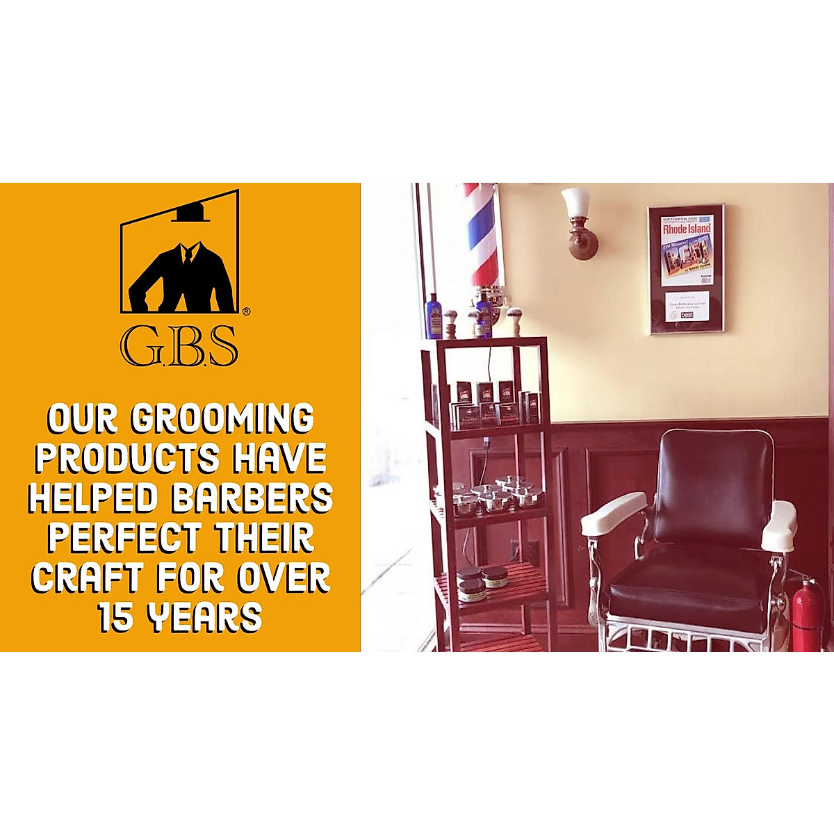 G.B.S Natural Beard Oil and Dropper, 1fl oz