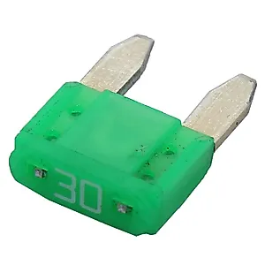 25 Pack 30 AMP APM/ATM 32V Mini Blade Style Fuses 30A Short Circuit Protection Car Fuse