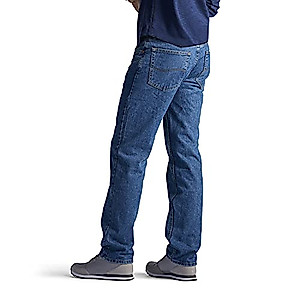 Lee Men's Regular Fit Straight Leg Jean, Pepperstone, 38W x 32L