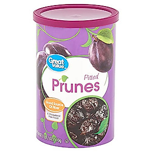 18 Oz Great Value Pitted Dried Prunes (Pack of 2)
