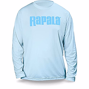 Rapala Core Long Sleeve Ice Blue XXL