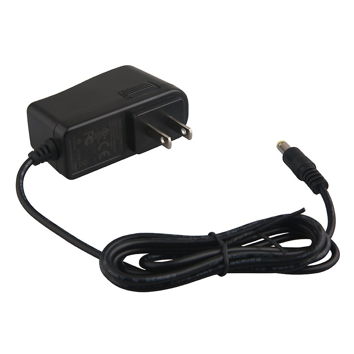 DC12V 1A Switching Power Supply Adapter, Security Camera Power Adapter, CCTV Power Supply, 100-240V AC to 12V DC 1Amp (1000mA) Charger Cord for LED Strip Lights, Security Dome/Bullet Camera,Wall Plug