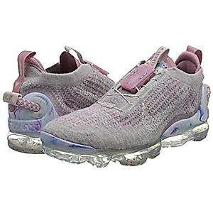 Nike Women's W AIR Vapormax 2020 FK Running Shoe, Black White Barely Volt Atomic Pink Royal Pulse Crimson Tint, 3.5 UK