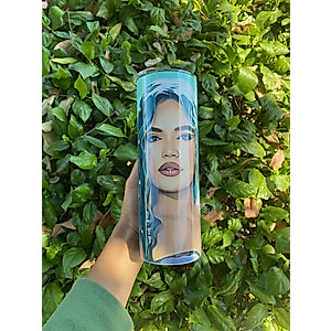 Bichota Chingona Toxica 20oz skinny tumbler drinking cup mug coffee tea great gift for mom aunt sister