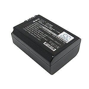 CANQIN 7.4V Compatible with Battery for Sony NP-FW50 ILCE-7S, Mirrorless Alpha A3000, Mirrorless Alpha A5000, Mirrorless Alpha A6000, NEX-3, NEX-3A, NEX-3C, NEX-3D