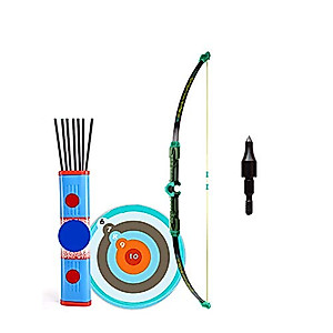 Erewa Pack of 24 Black Screw-in Archery Field Points Arrow for Target Practice Shooting,100 Grain Each