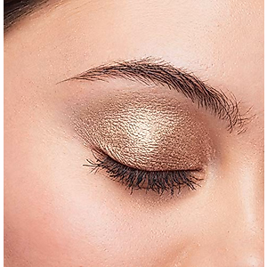 L’Oréal Paris Brilliant Eyes Shimmer Liquid Eye Shadow, Longwearing Lasting Shimmer, Crease Resistant, Flake-Proof, Precision Applicator, Quick Dry, Non-Greasy, Amber Sparkle, 0.1 oz.