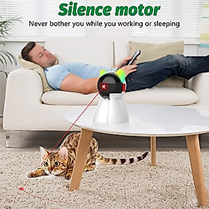 AUKL Cat Laser Toys for Indoor Cats, Motion Activated Interactive Cat Toys & Dog Toys