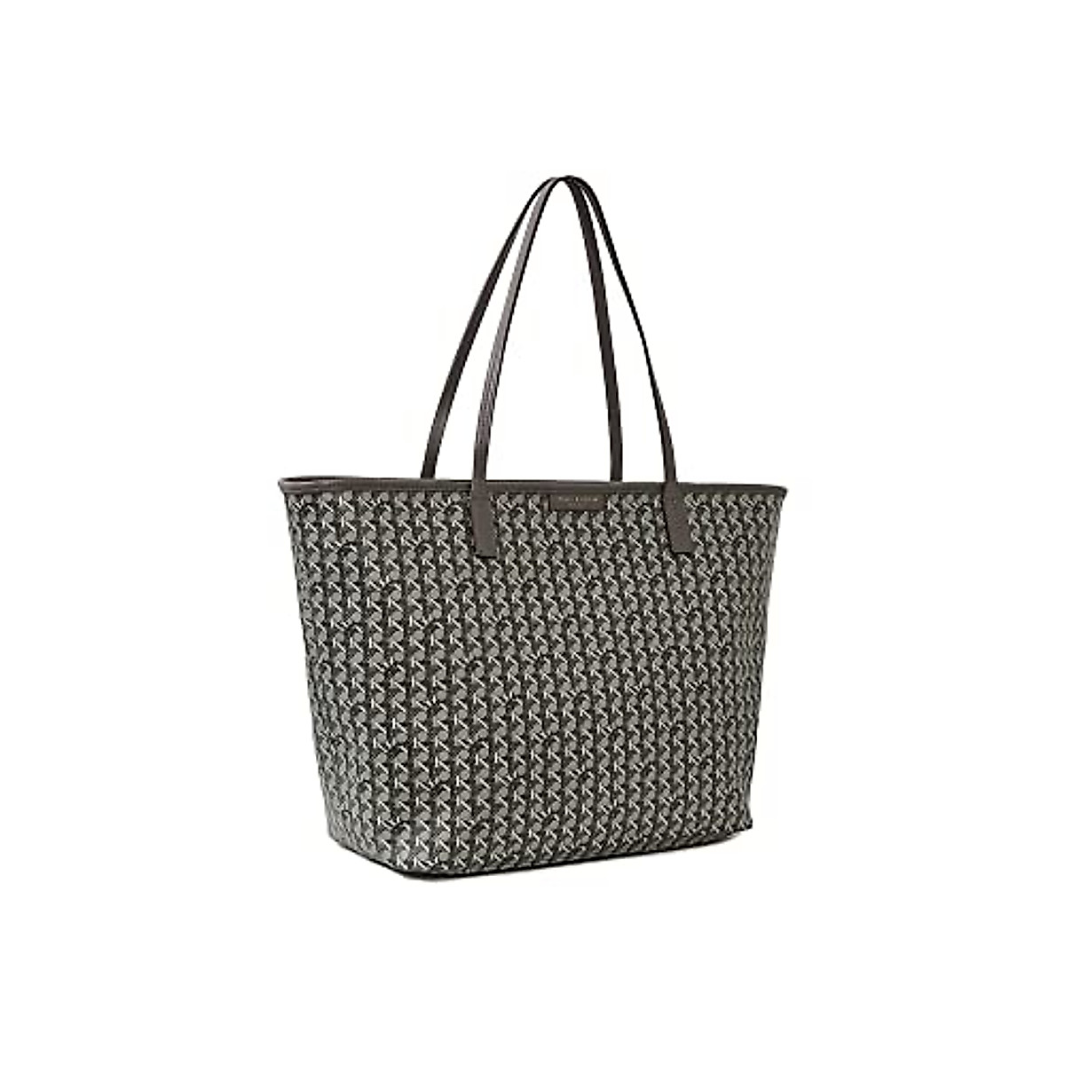Tory Burch Women's Ever-Ready Tote, Zinc, Grey, Print, One Size