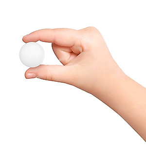 ArtCreativity White Ping Pong Balls - Pack of 12 - Mini 1.5 Inch Ping Pong Balls for Goldfish Game, Halloween Table Games, Fun Carnival Games Supplies for Kids, Parties