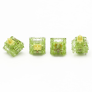 EPOMAKER Ajazz 45 Pieces Diced Fruit Kiwi Switch, Tactile Type for Mechanical Keyboard Replacement (Ajazz Kiwi Switch)