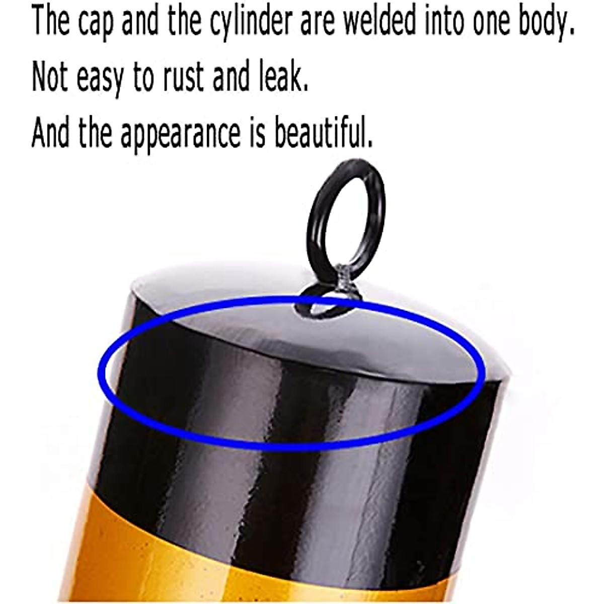 Driveway Security Post Barrier 2-Pack Parking Bollards with Lock Bollard Post Removable Security Posts for Driveways 114mm Wide Parking Barrier Concret Traffic Cones (Size : 1000x114mm)