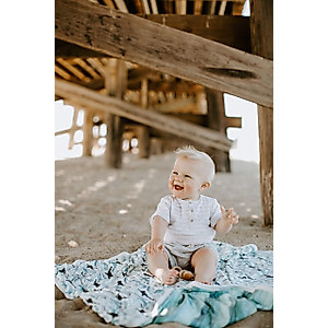 Kai Copper Pearl Three-Layer Baby Blanket: Soft Quilt for Boys & Girls | Breathable, Cozy Toddler Blanket | Newborn Quilt | 46x46 Premium Polyester/Rayon