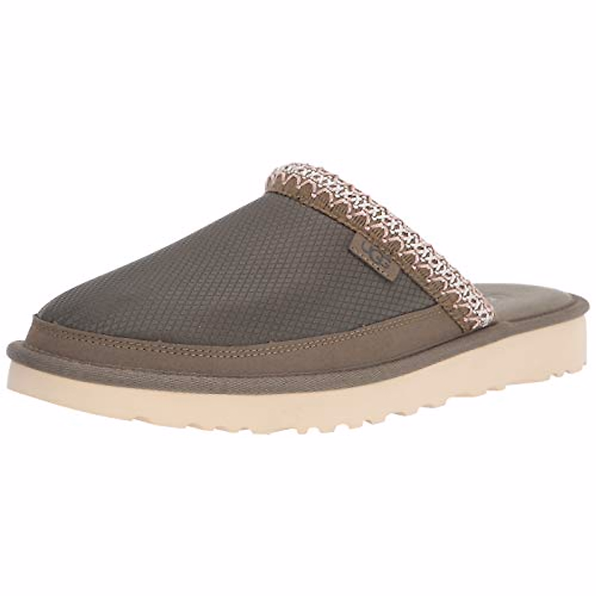 UGG Men's Tasman Slip-On ULD Mono Slipper, Moss Green, 8