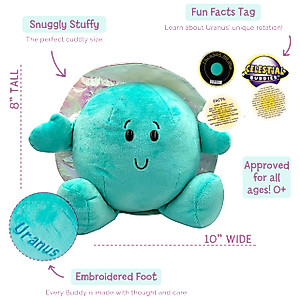Celestial Buddies Uranus Buddy Science Astronomy Space Solar System Educational Plush Stuffed Planet Toys