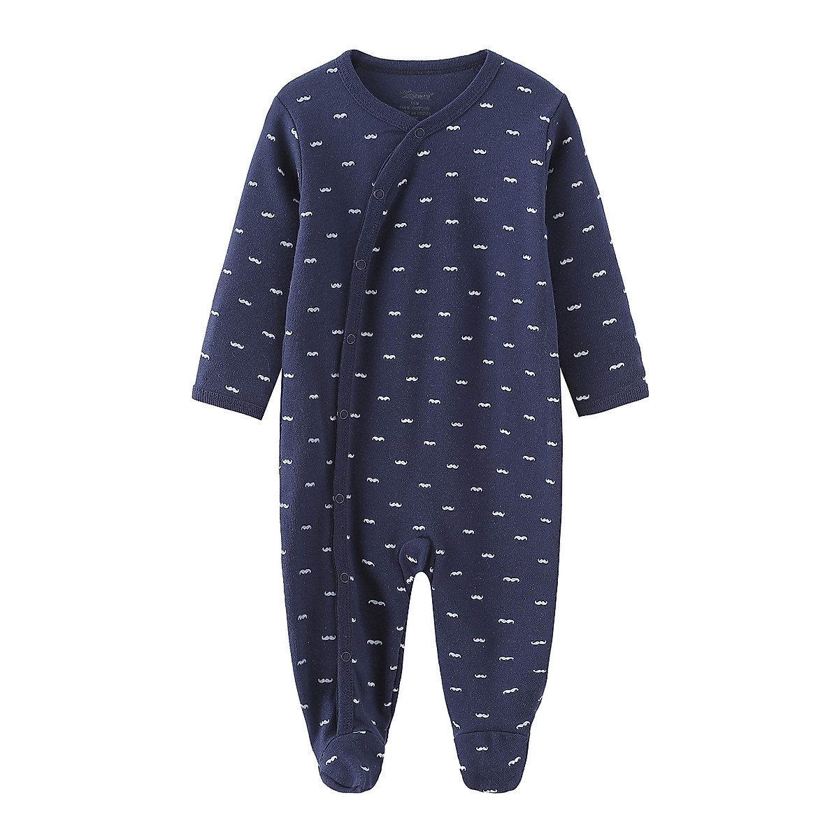 Kiddiezoom Baby and Toddler Boys'Snug Fit Footed Cotton Pajamas Cotton Footed Sleep and Play