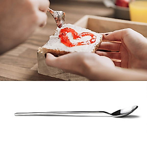 Funny Spoonful of Happiness Spoon Engraved Stainless Steel for Women Men – Coffee Tea Soup Dessert Spoon Gift for Wife Husband Couples Friends - Motivational Gifts for Birthday/Valentine/Christmas