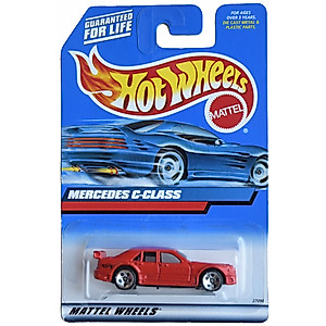 Hot Wheels Mercedes C Class, red