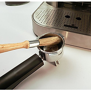 RSVP International Espresso Coffee Kitchen Cleaning Tool, Utility Brush