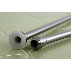 Kingston Brass CB38301 Complement 3/8-Inch Diameter Bullnose Lavatory Supply, 30-Inch, Polished Chrome