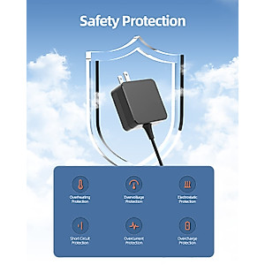 45W USB Type C AC Charger Fit for Asus Chromebook Flip C434TA C434T C434 C433TA C433T C433 C436FA C436F C436 C214MA C214M C214 Adapter Power Supply Cord