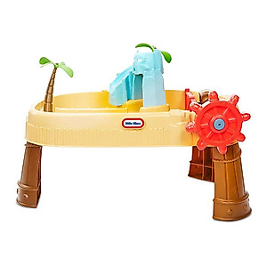 Little Tikes Island Wavemaker Water Table with Five Unique Play Stations and Accessories, for 2 + years Multicolor