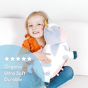Snuggie Buggies Cow Stuffed Animals Ultra Soft Cute Cow Plush Cute Soft Stuffed Cow Plushie for Kids