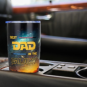 DECZHIYU Gifts for Dad from Daughter Son - Dad Gifts for Birthday Fathers Day Valentines Day Christmas - Father Gift Ideas - Best DAD Gift Ideas 20oz Stainless Steel Tumbler