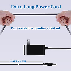 5V AC Power Adapter for Tascam PS-P520E DR-40 DR-05 DR-22WL DP-008EX DP-006 DP-004 DR-07 DR-100; Zoom Q3, Q3HD, R16, R24, H4n, H4n PRO Handy Recorder AD-14A/D Charger Power Adapter