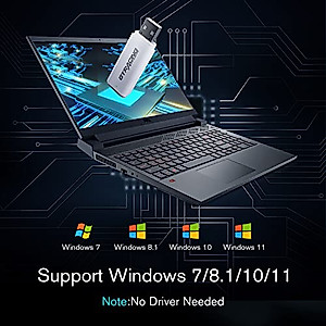 GTRACING Bluetooth USB Adapter Transmitter V5.1 Wireless Dongle for PC, Laptop, PS4, PS5, Switch Connects Bluetooth Speakers, Bluetooth Gaming Chair, GT Lynck1